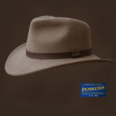 ペンドルトン アウトバック ハット（パテ）大きいサイズ/Pendleton Outback Hat(Putty) ウールハット・レザーハット・コットンハット