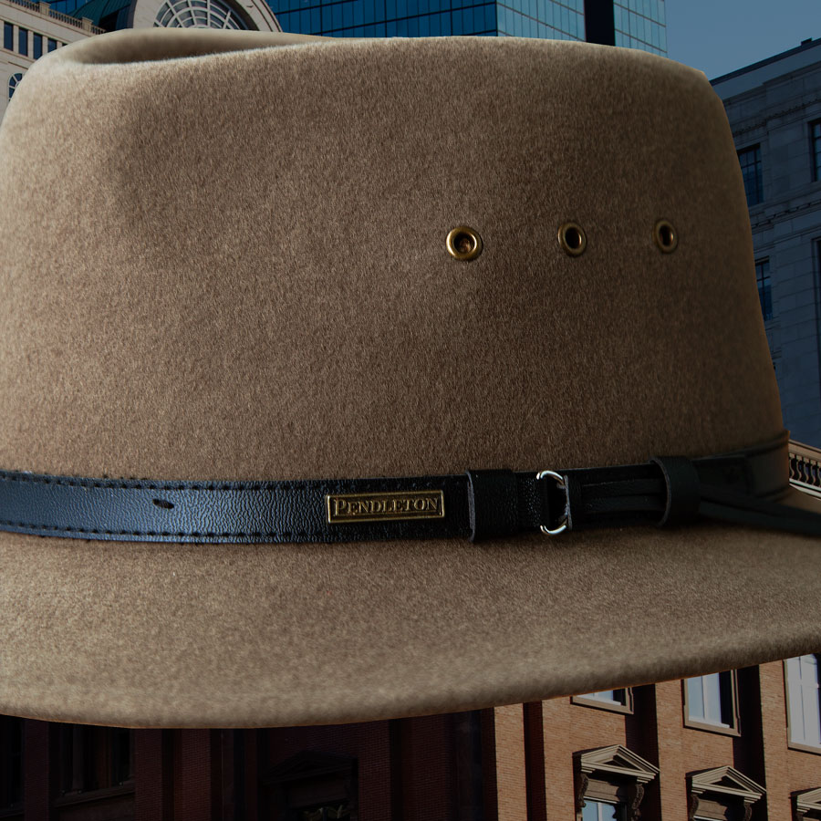 ペンドルトン ゲタウェイ ハット（トープ）大きいサイズもあり/Pendleton Getaway Hat(Taupe) ウールハット・レザーハット・コットンハット